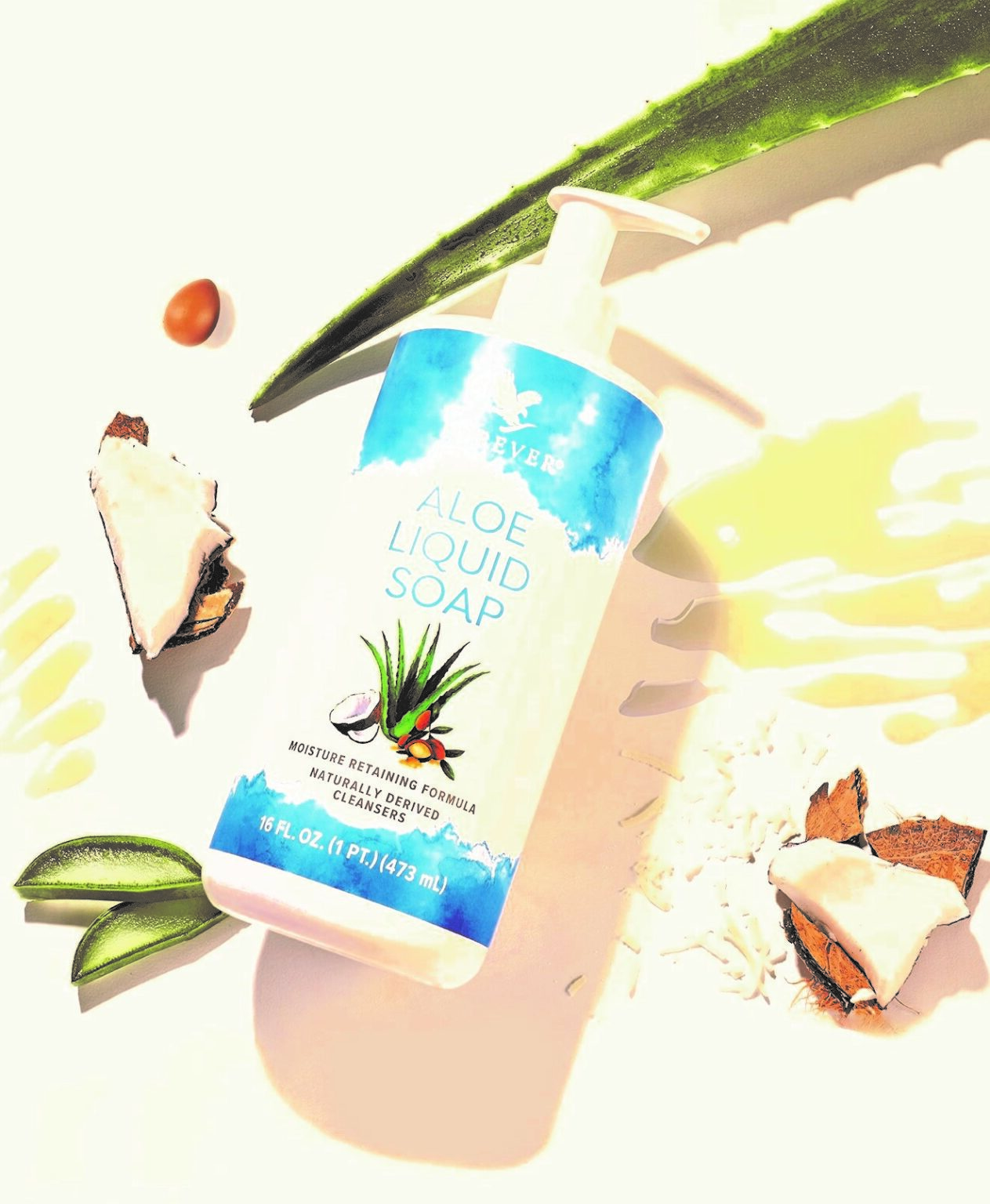 Aloe Liquid Soap - Luksus cremesæbe med Aloe Vera og Arganolie